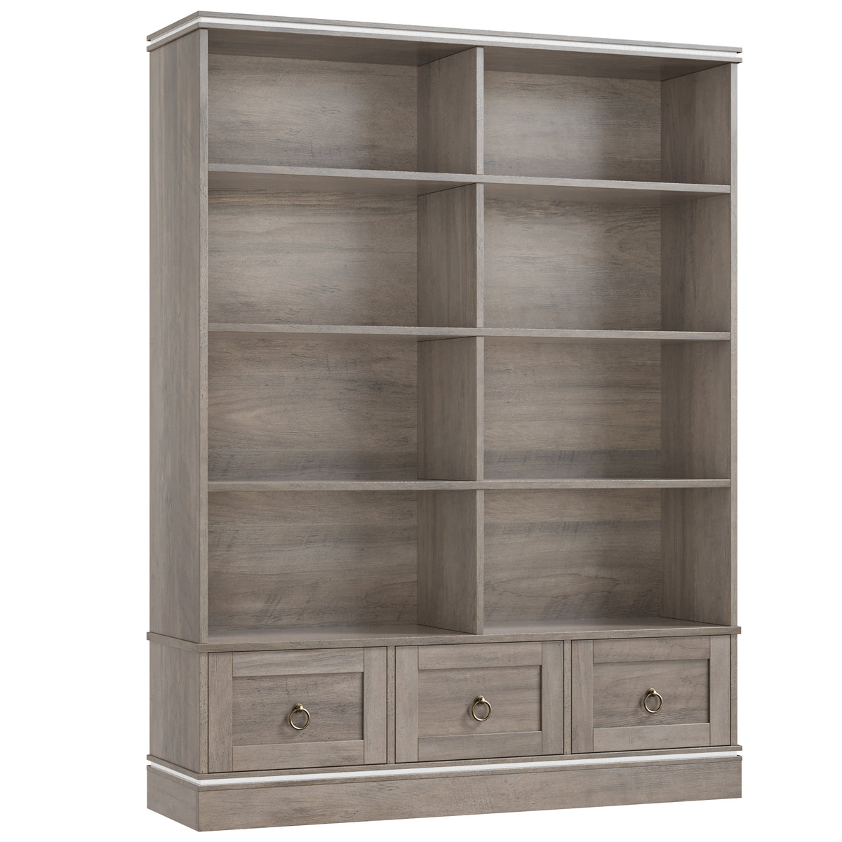 Homfa Bookcase with 3 Drawers – myhomfa